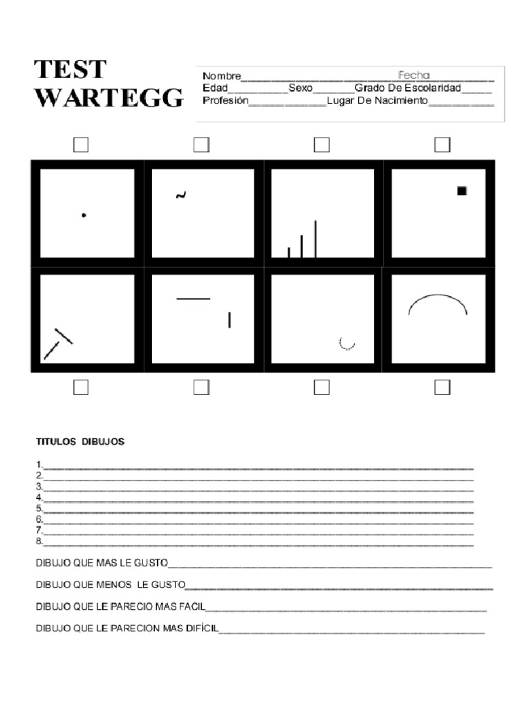 Test Raven para Ninos Colores | PDF