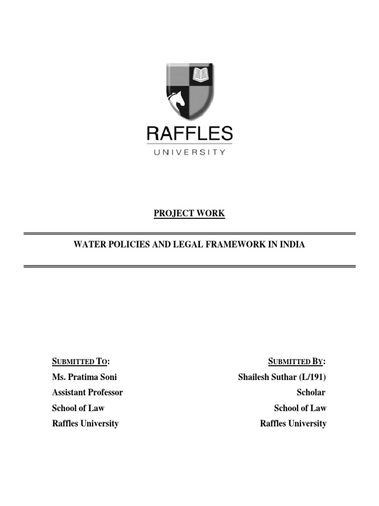 Water Infrastructure | PDF | Drinking Water | Water Supply