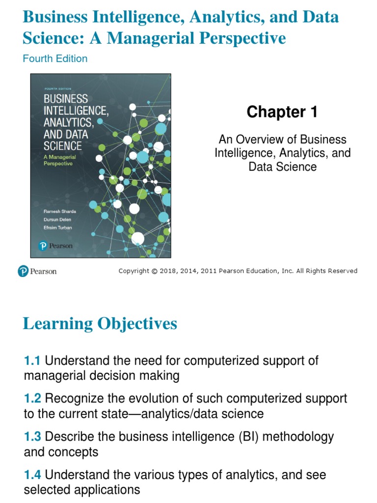 An Overview of Business Intelligence, Analytics, and Data Science | PDF ...
