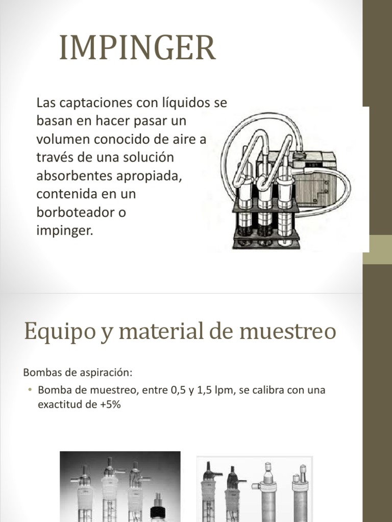 Impinger-Lectura Directa | PDF | Ionización | Combustión