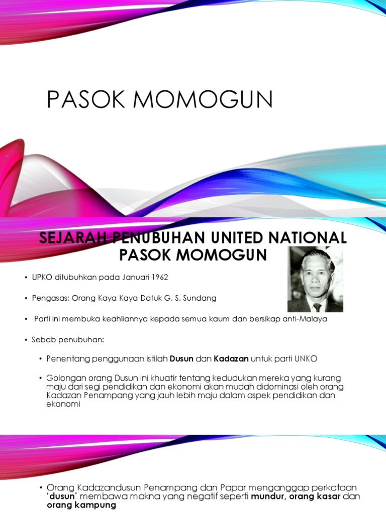 Pasok Momogun | PDF