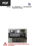 10 Ejemplos de Programacion CNC | PDF | Control numerico | Programación ...