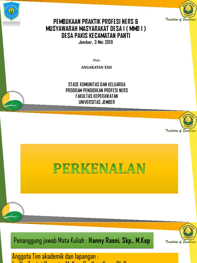 Bismillah PPT MMD1 | PDF