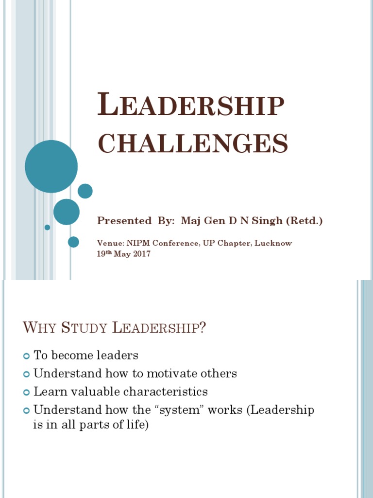 Leadership Challenges | PDF | Leadership | Motivation