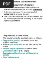 Carburetor Parts and Their Function (With Diagram) | PDF | Carburetor ...