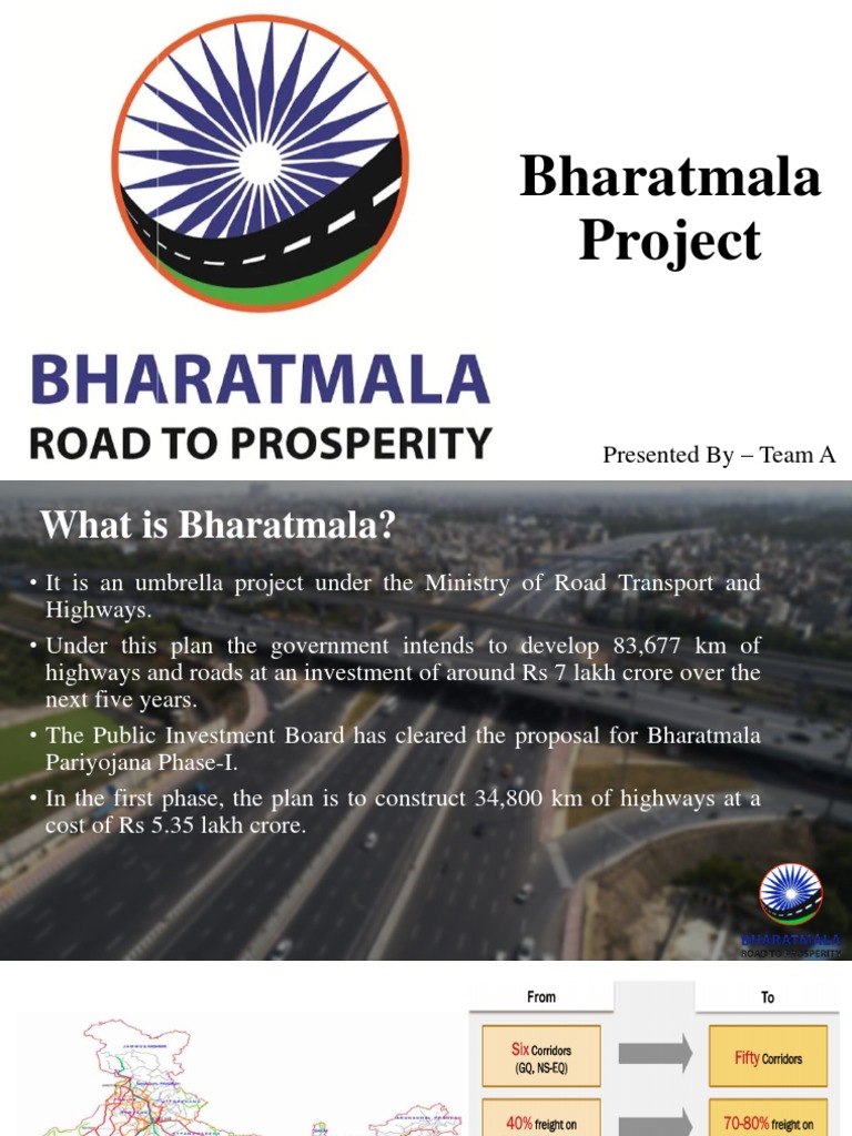 Bharatmala Project | PDF | Transport Infrastructure | Road Transport