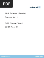 Pearson Year 6 Question Paper For Term End | PDF | Pie Chart | Mathematics