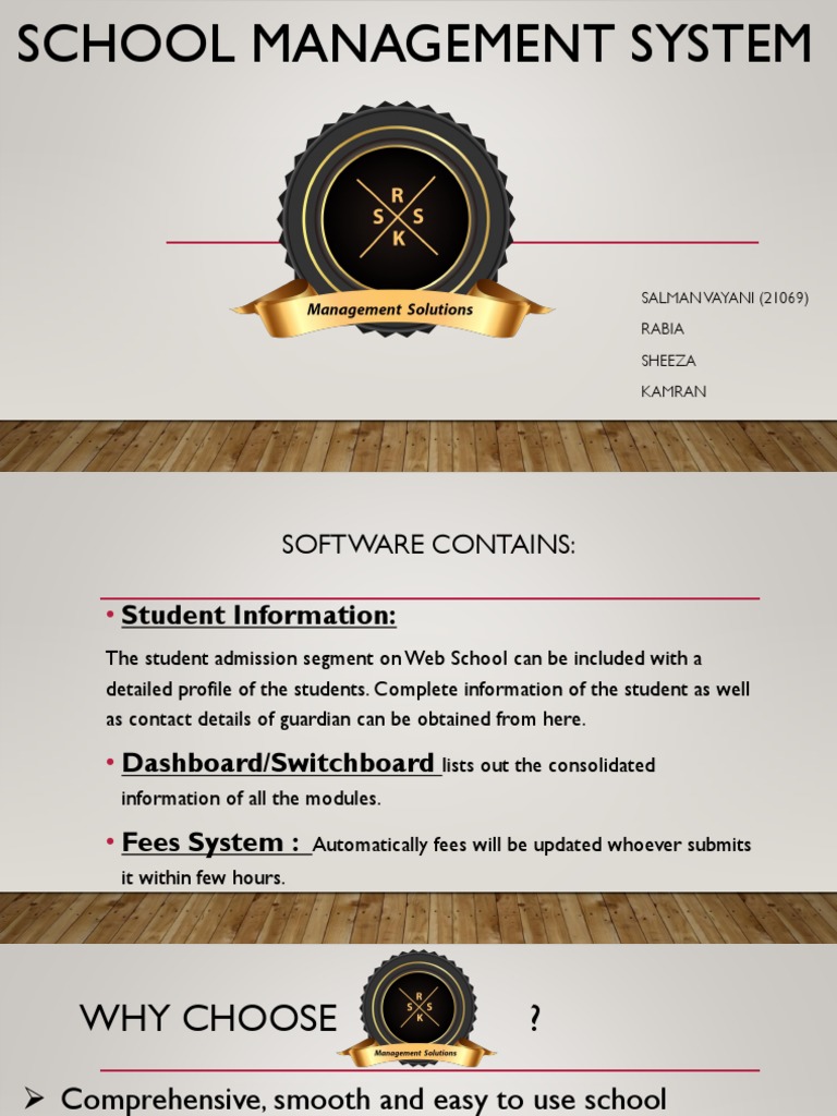 School Management System | PDF