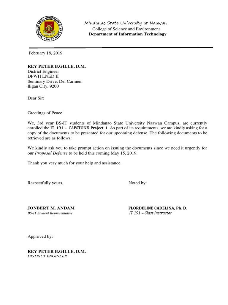 Capstone Letter | PDF | Science And Technology | Cognition