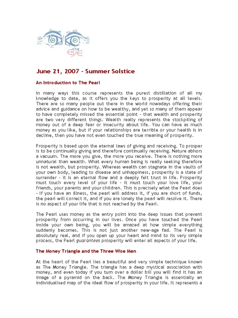 An Introduction To The Pearl PDF | PDF
