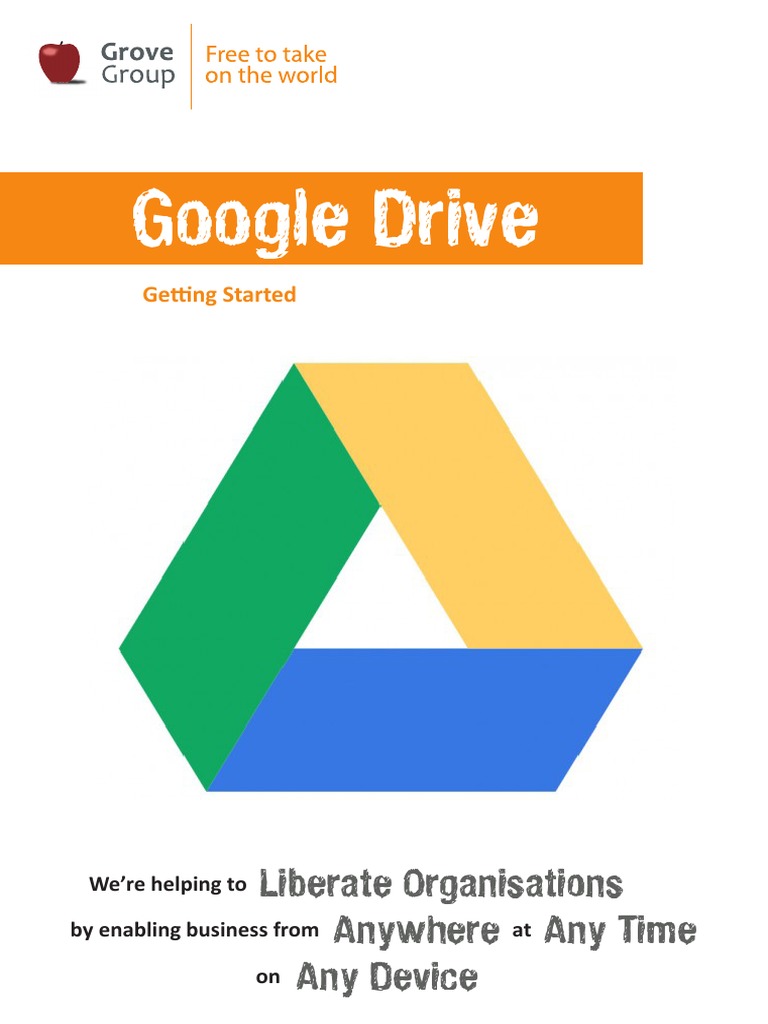Getting Started With Google Drive Pdf Web Search Engine Computer File