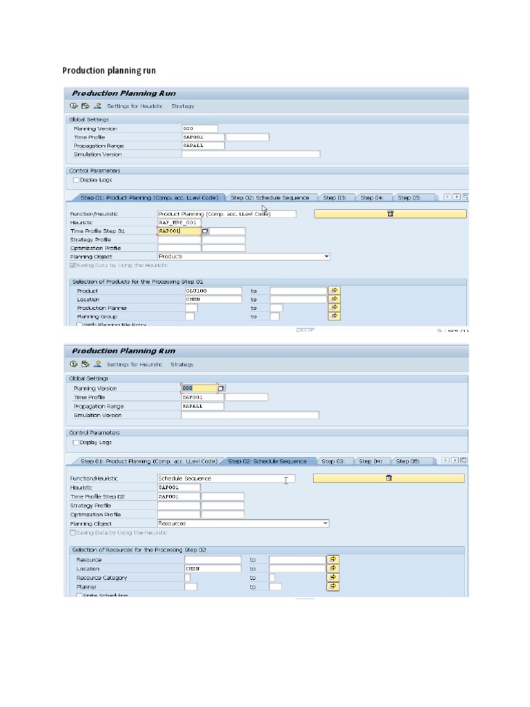 Production Planning Optimization Guide | PDF