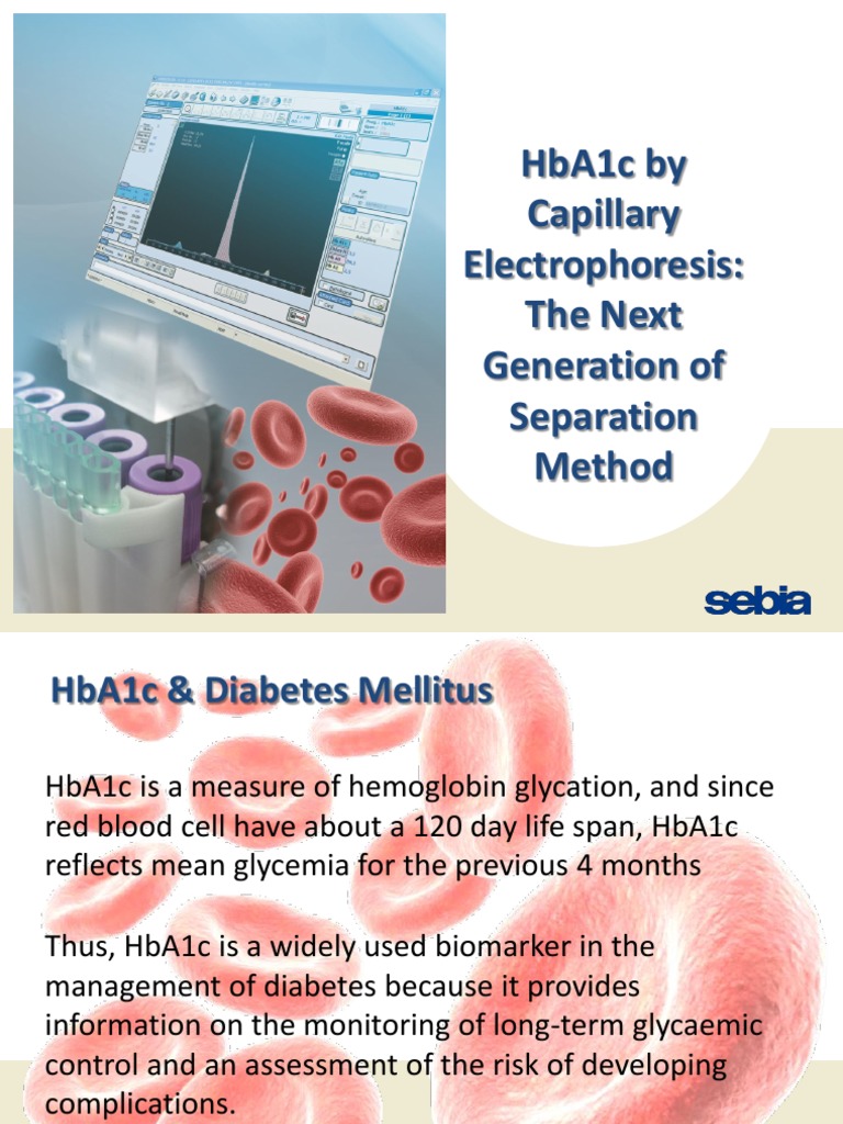 1 Sebia - Presentation 1 HbA1c Next Generation Separation Method (Aug ...