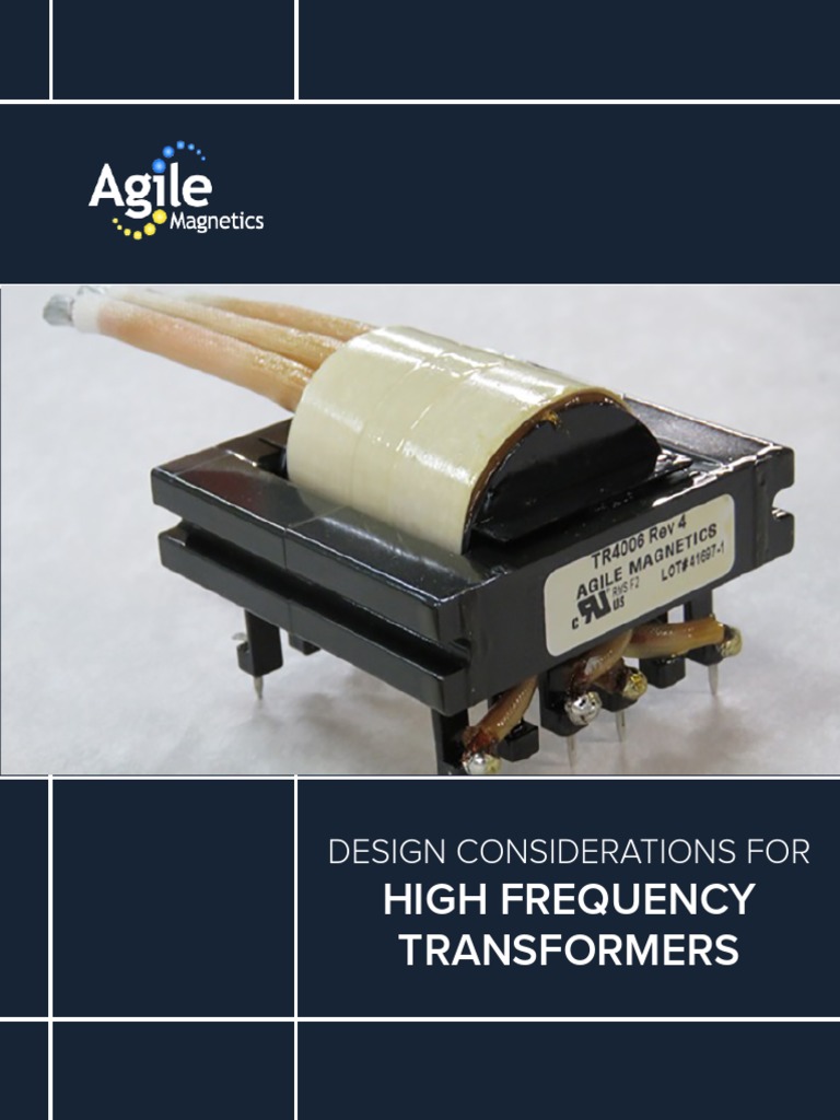 High-Frequency Transformer Design Insights | PDF | Transformer | Power ...