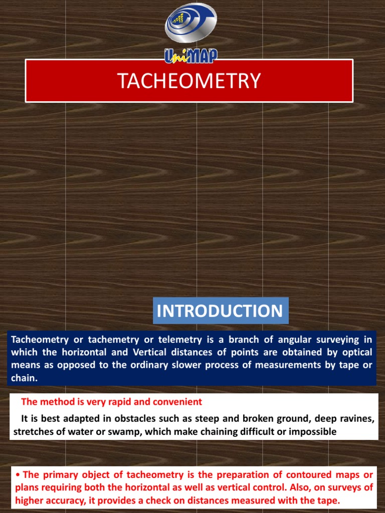 Tacheometry Part 1 2015 | Surveying | Scientific Observation