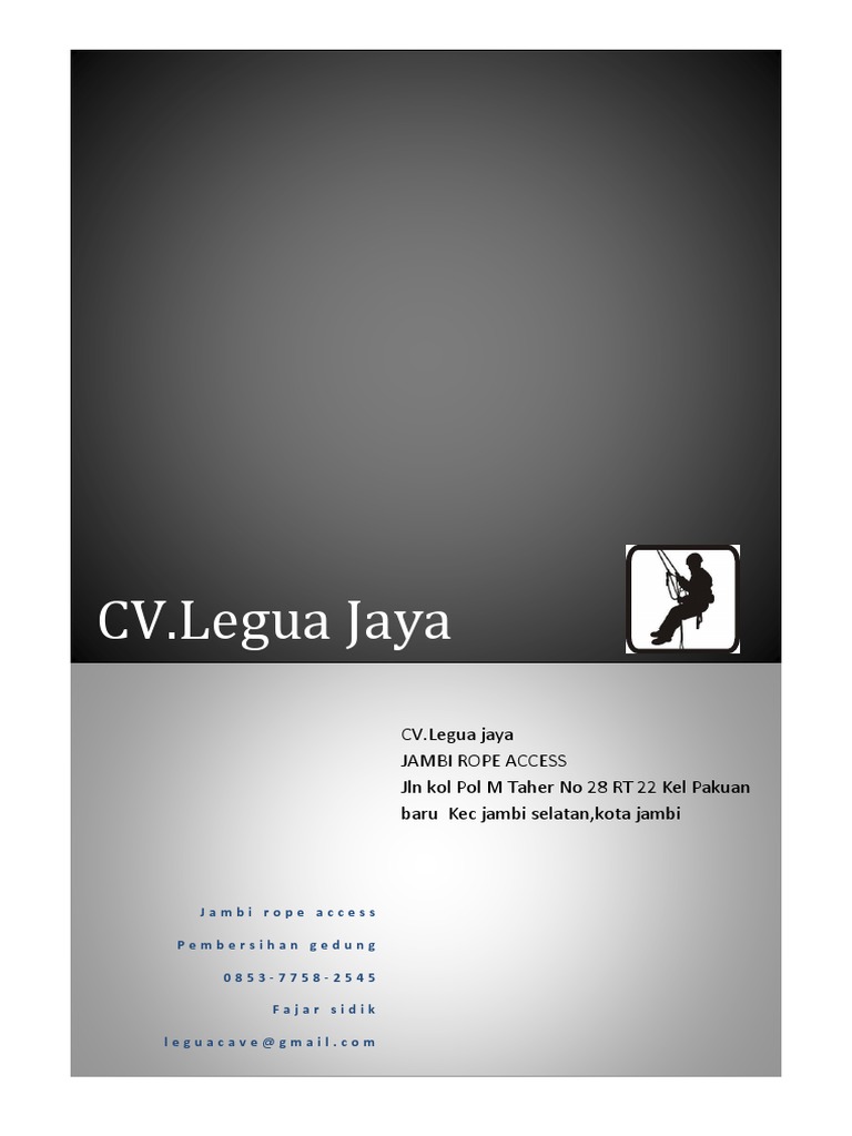 Jambi Rope Access Services Contact Info | PDF