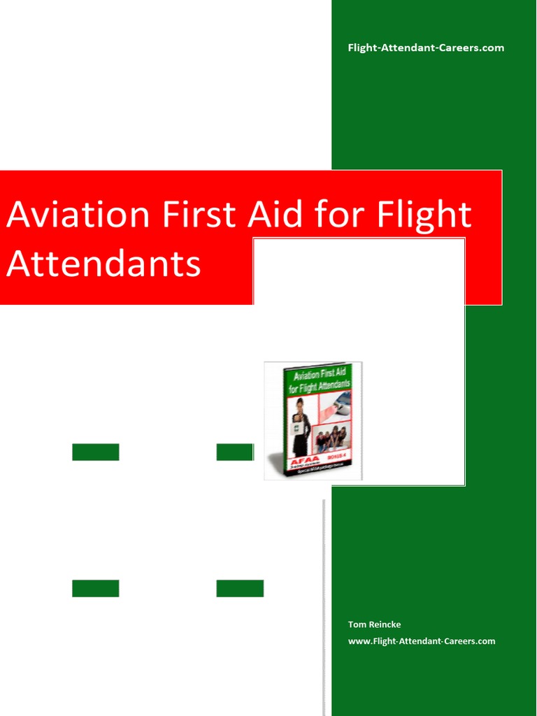 Aviation First Aid For Flight Attendants: Tom Reincke | PDF | First Aid ...