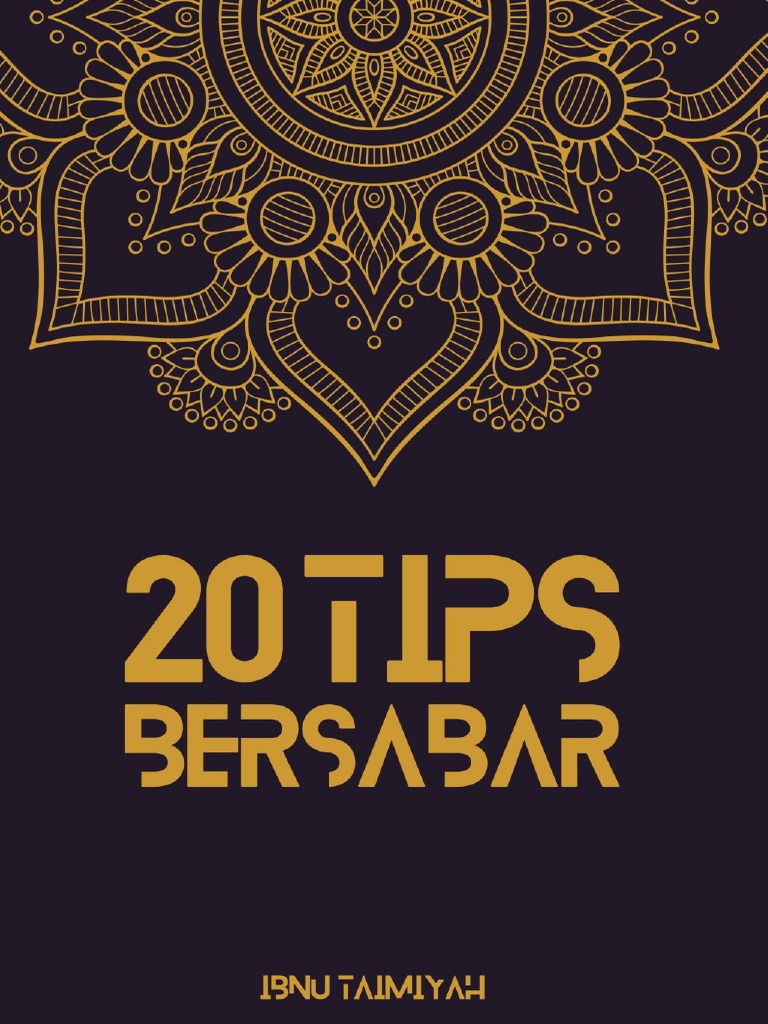 20 Tips Bersabar | PDF