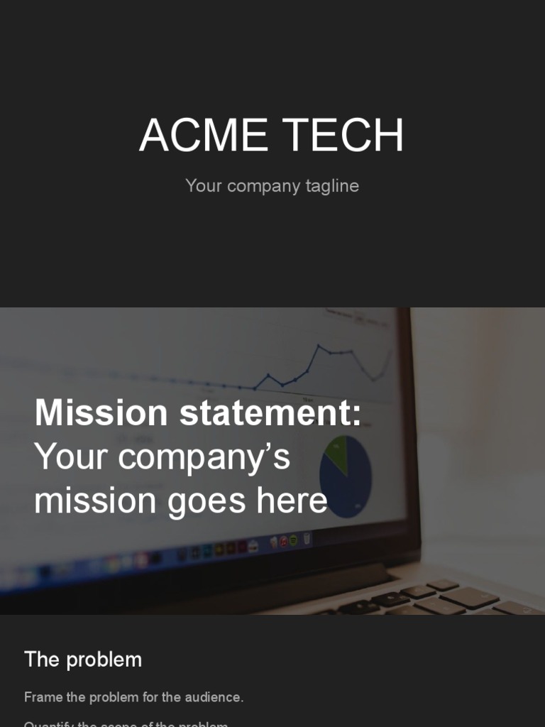 Acme Tech: Your Company Tagline | PDF | Cognition