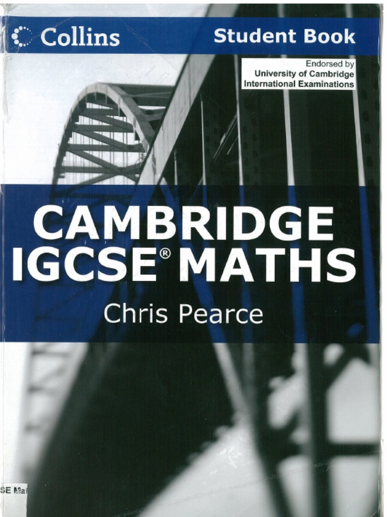 Cambridge IGCSE Maths - Chris Pearce PDF | PDF