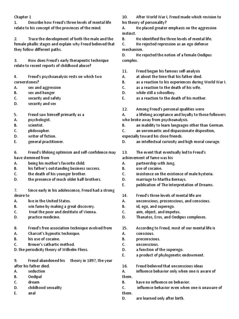 Freud | PDF | Id | Oedipus Complex