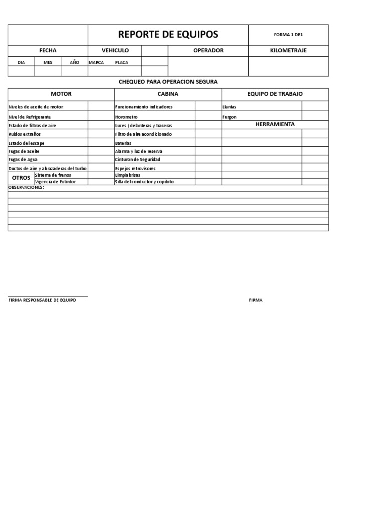 Reporte de Equipos | PDF | Tecnología
