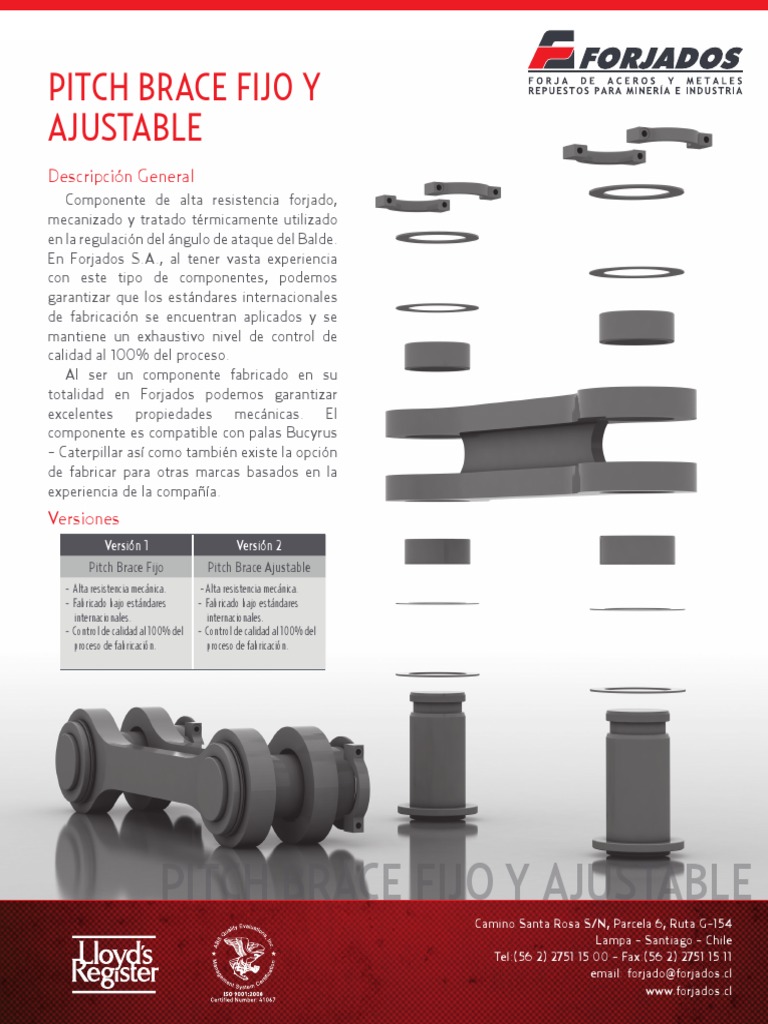 Pitch Brace Fijo y Ajustable | PDF