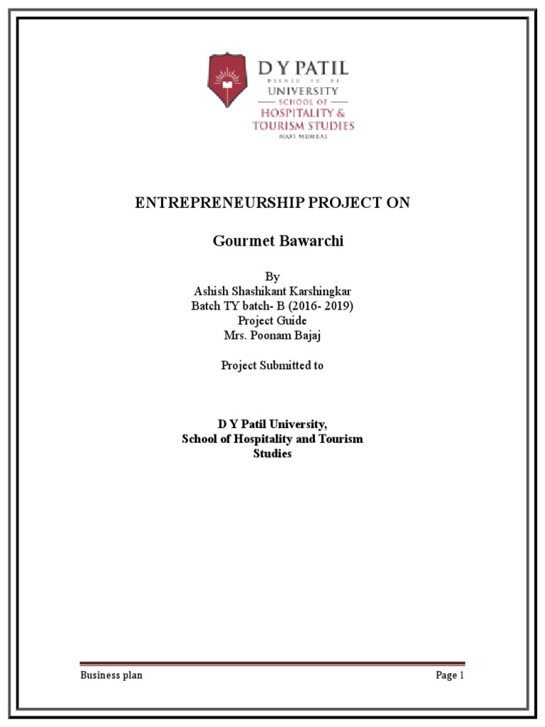 MY EDP Project | PDF | Marketing | Expense