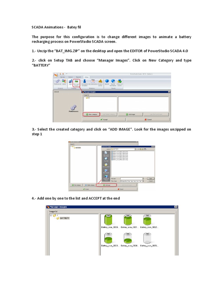 POWERSTUDIO SCADA Animation PDF | PDF | Scada | Computing
