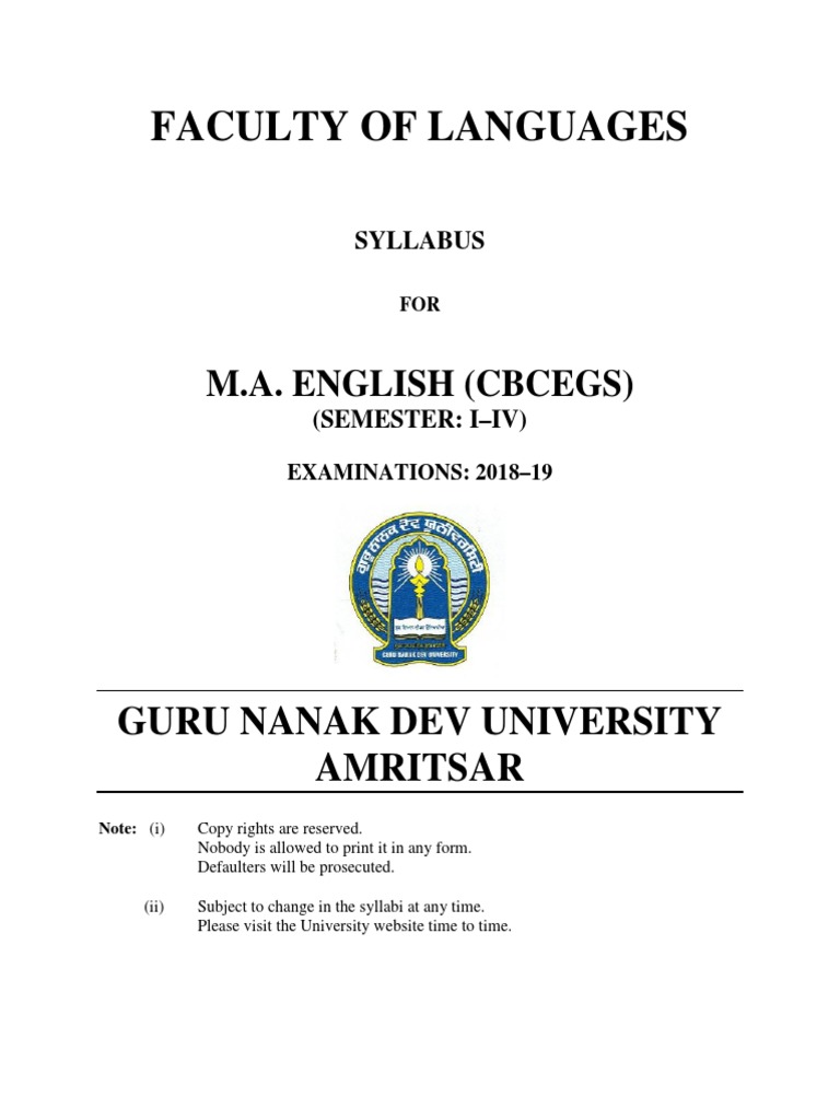 Ma English Cbcegs 2018-19 | PDF | English Grammar | Part Of Speech