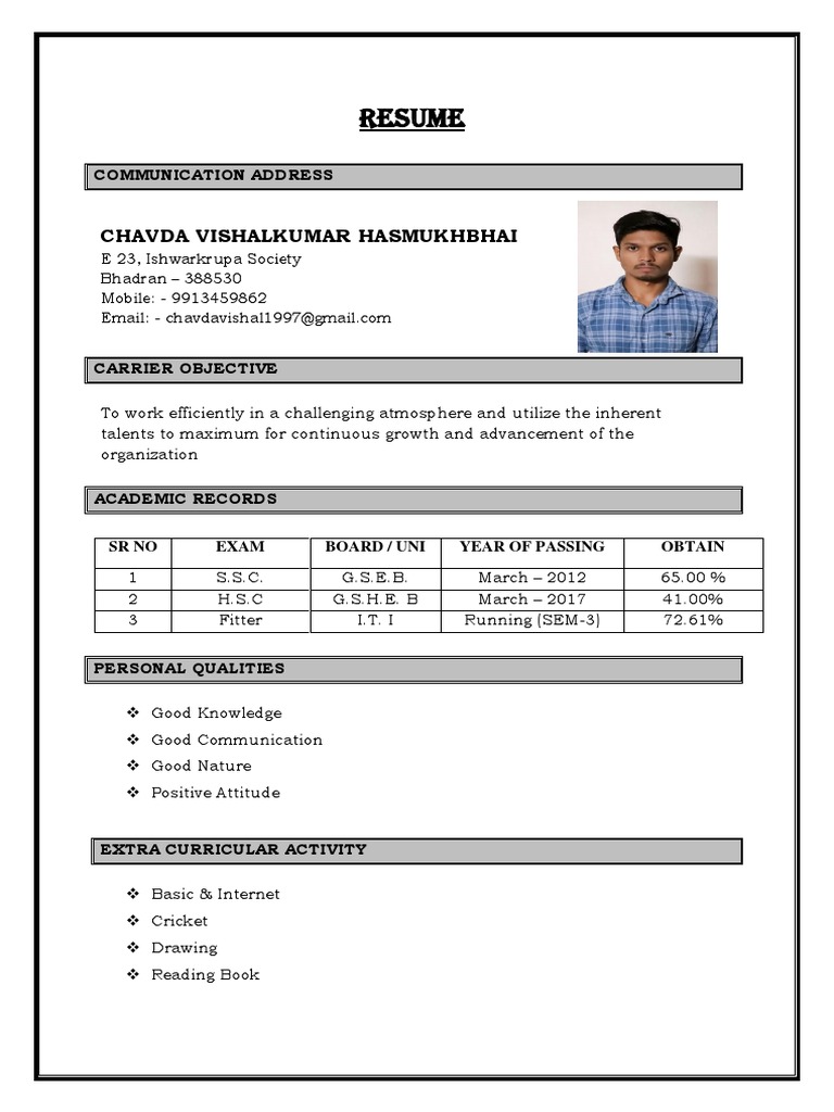 Vishal Resume | PDF