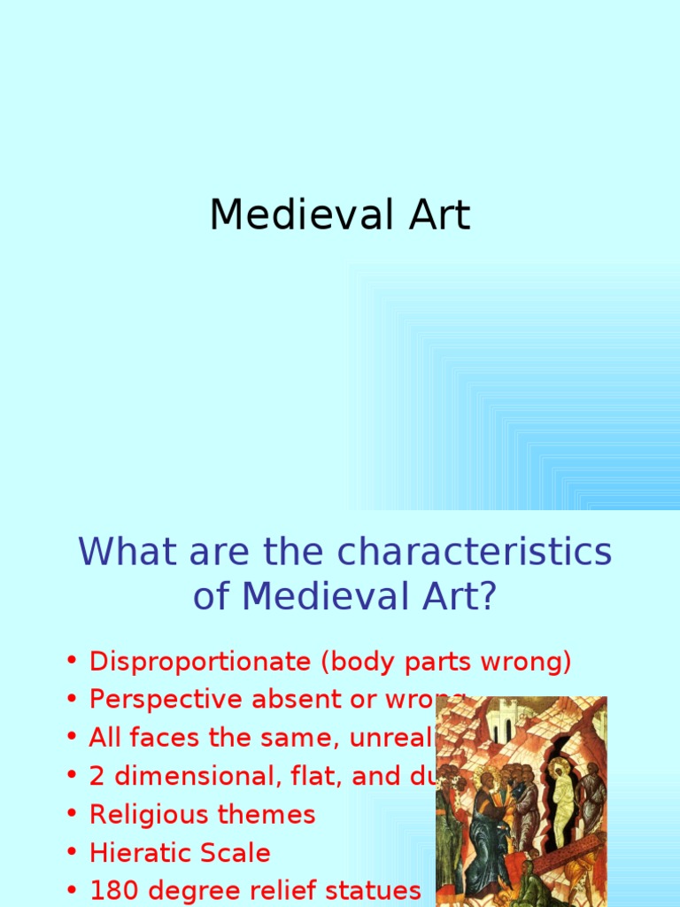 Medieval & Renaissance Art Comparison | PDF