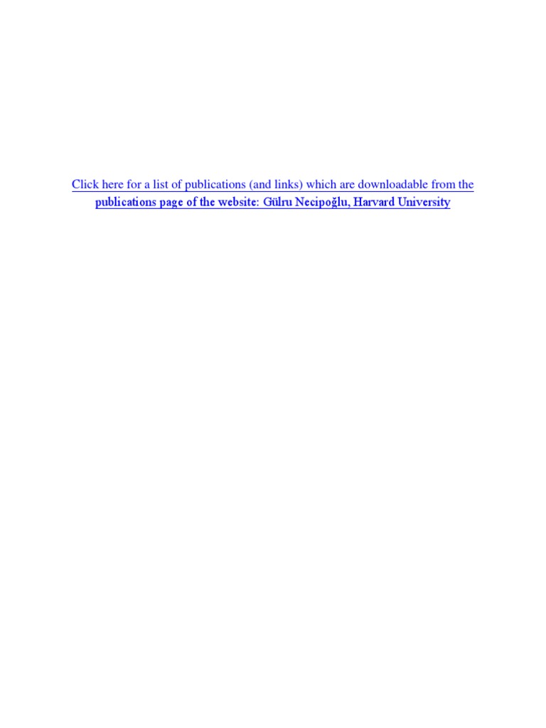 Click Here For A List of Publications An PDF | PDF | Self-Improvement