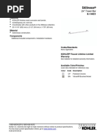 K-24740IN-0 Ceramic Drain Spec Sheet | PDF