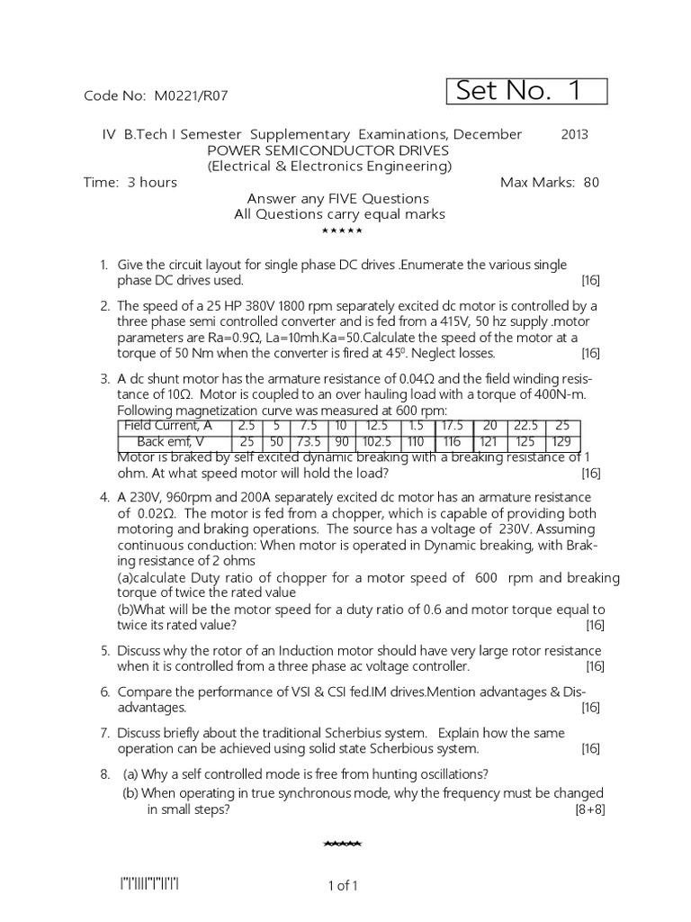 Lecture06 Handout | PDF | Electric Motor | Power Inverter