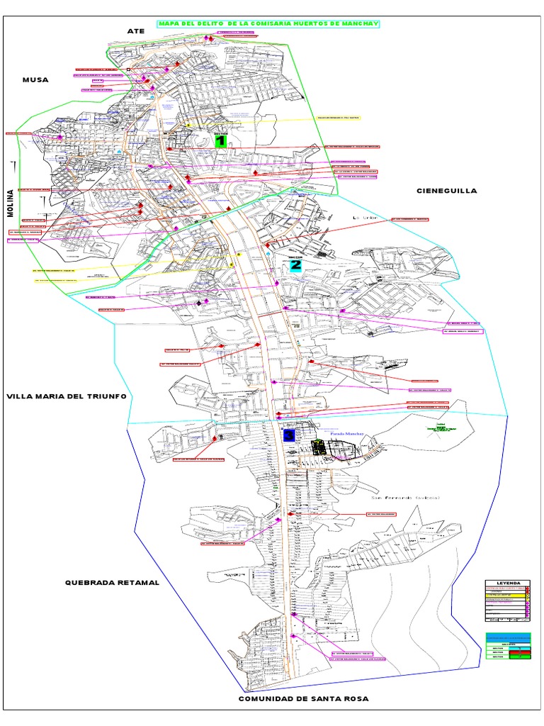 Mapa de Delito de Manchay PDF | PDF
