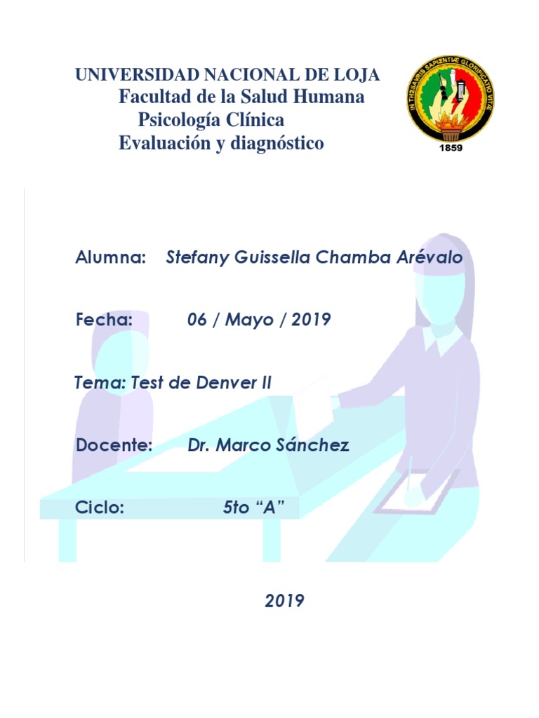 Test de Denver | Descargar gratis PDF | Neurociencia | Sicología