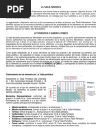 Filas Horizontales en la Tabla Periódica | PDF | Elementos químicos | Ion