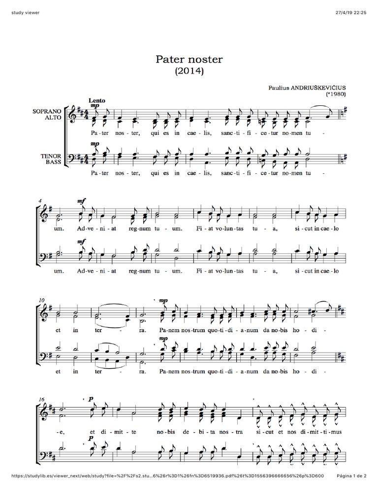 Pater Noster | PDF