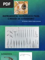 Catalogo Del Instrumental Quirúrgico de Oftalmología | PDF | Ojo ...