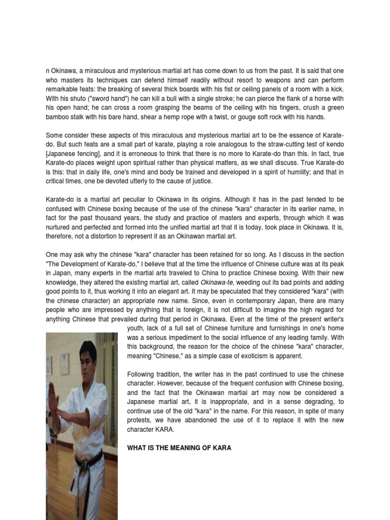 Dojo Kun | PDF | Karate | Shotokan