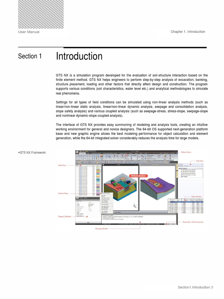 Manual de MIDAS | PDF | Nonlinear System | Shape
