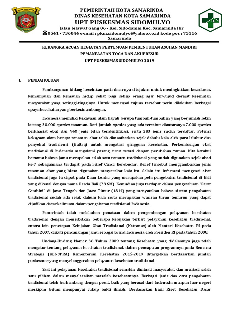 Kak Pertemuan Pembentukan Asman 2019 | PDF