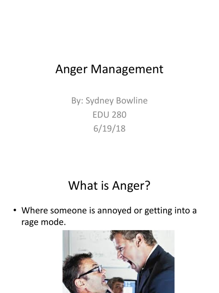 Anger Management | PDF | Anger | Emotions