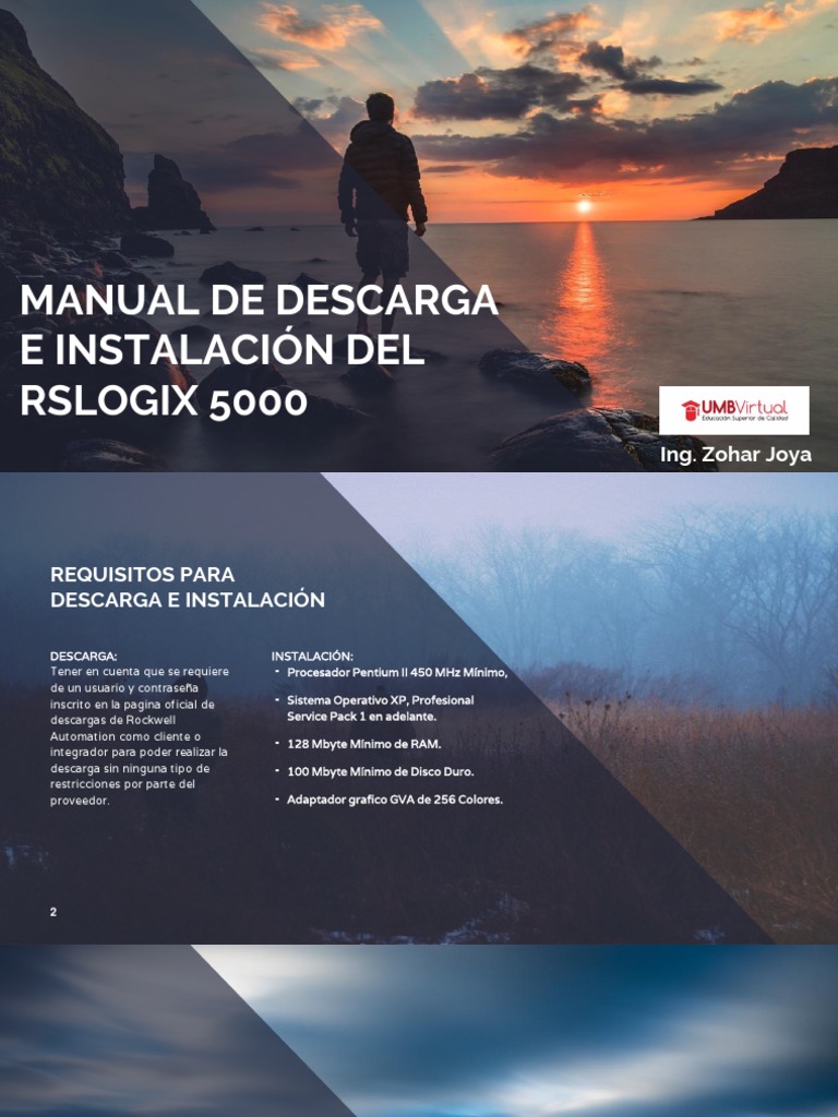 Manual de Descarga e Instalación RSLogix 5000 | PDF | Windows XP | Software