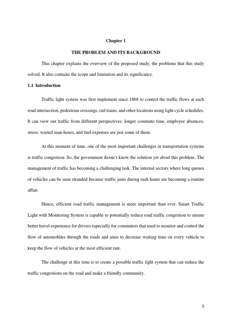 Smart-Traffic-Light-Docu Latest | PDF | Traffic | Traffic Light