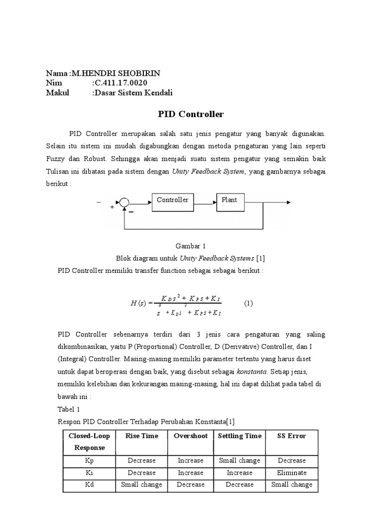 Pid Controller | PDF | Komputer