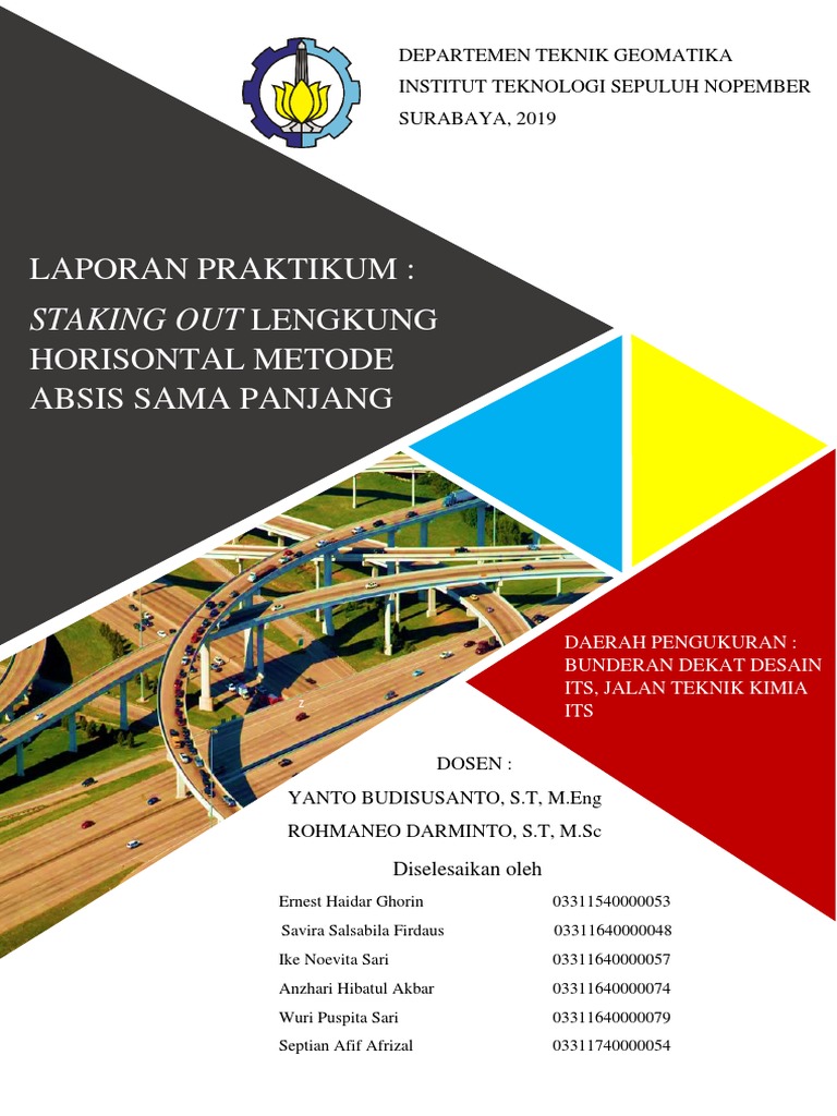 Laporan Praktikum Stake Out Lengkung Horizontal-Dikonversi | PDF