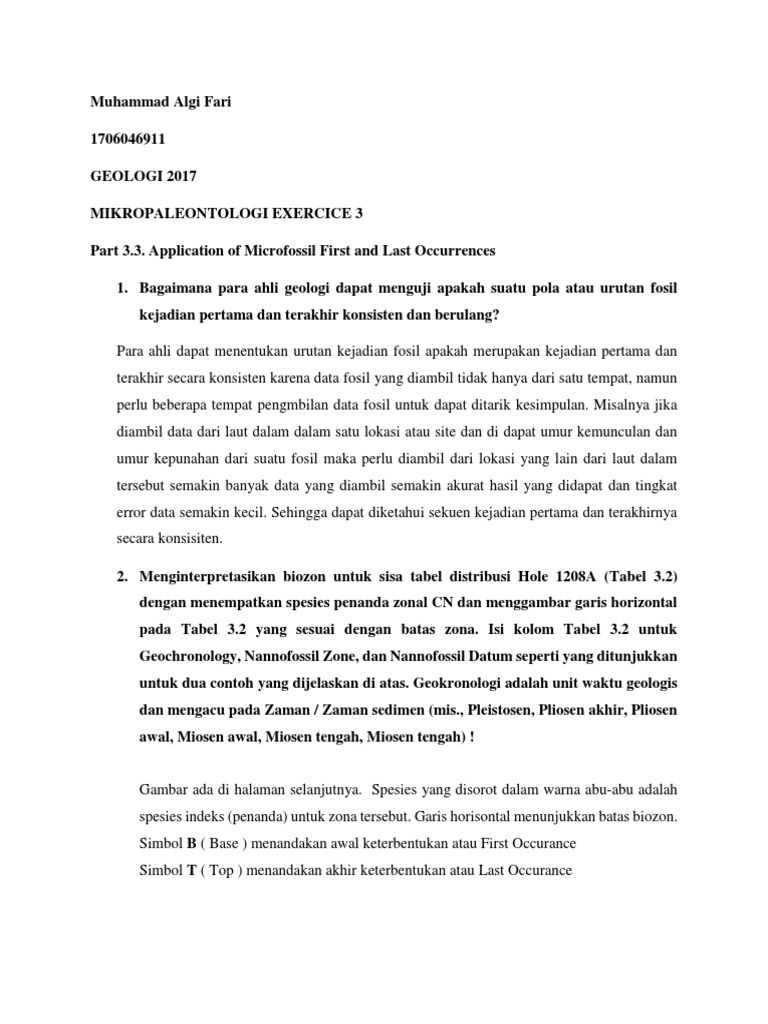 Muhammad Algi Fari Mikropal Exercise 3 Rev | PDF | Sains & Matematika