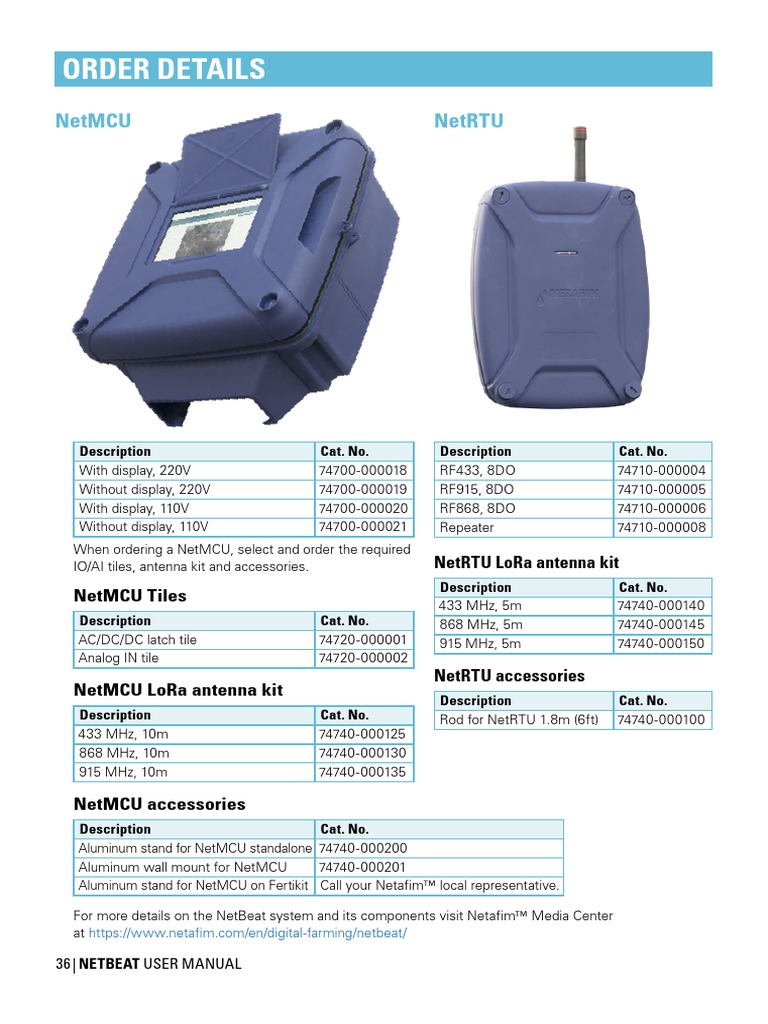NetBeat - Order Details (3.4.19) | PDF | Telecommunications ...